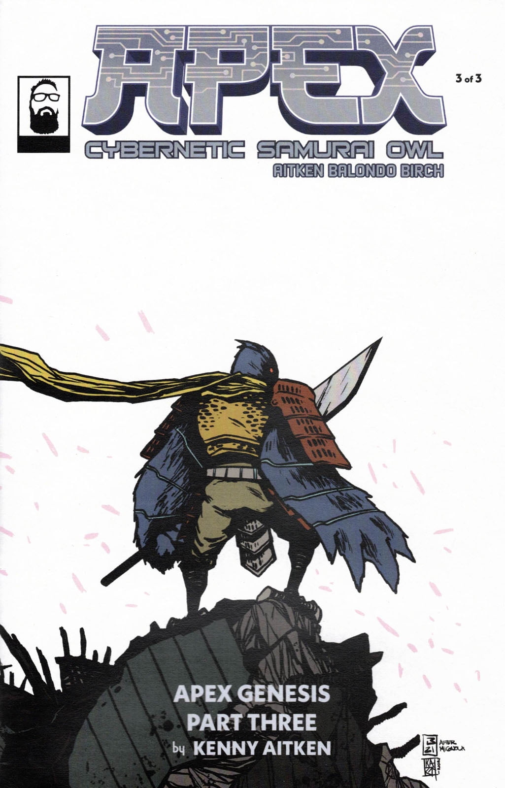 Apex: Cybernetic Samurai Owl #3A VF ; Kenny Aitken Comic Book - Walmart.com