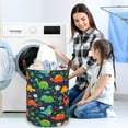 FXOLCSHE Dinosaur Folding Laundry Hamper Waterproof Toy Storage Box ...
