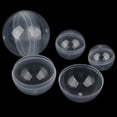 50PCS Clear Can Open Transparency Plastic Capsule Toy Surprise Ball ...