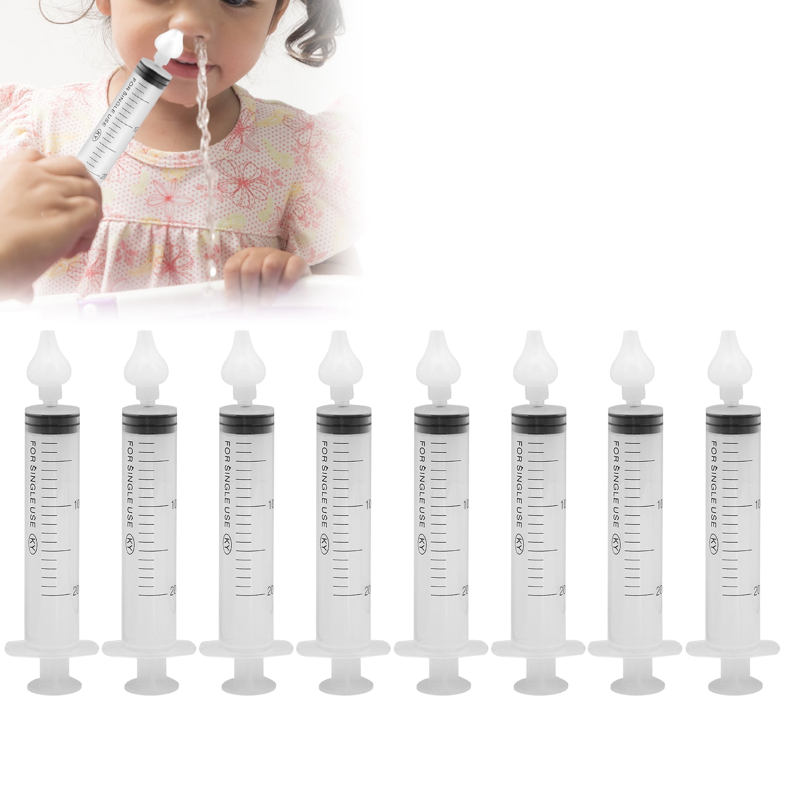 Irrigador nasal Jeringa Irrigador nasal Punta de catéter Jeringa ...