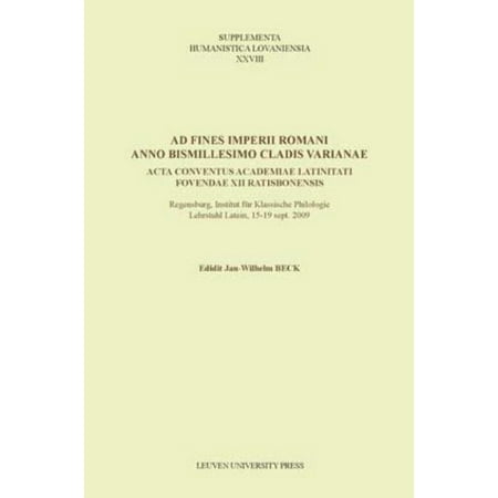 Ad fines imperii Romani anno bismillesimo cladis Varianae: Acta ...