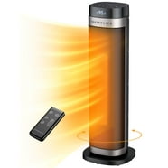 Optimus Retro Design Oscillating Fan Heater, Red - Walmart.com