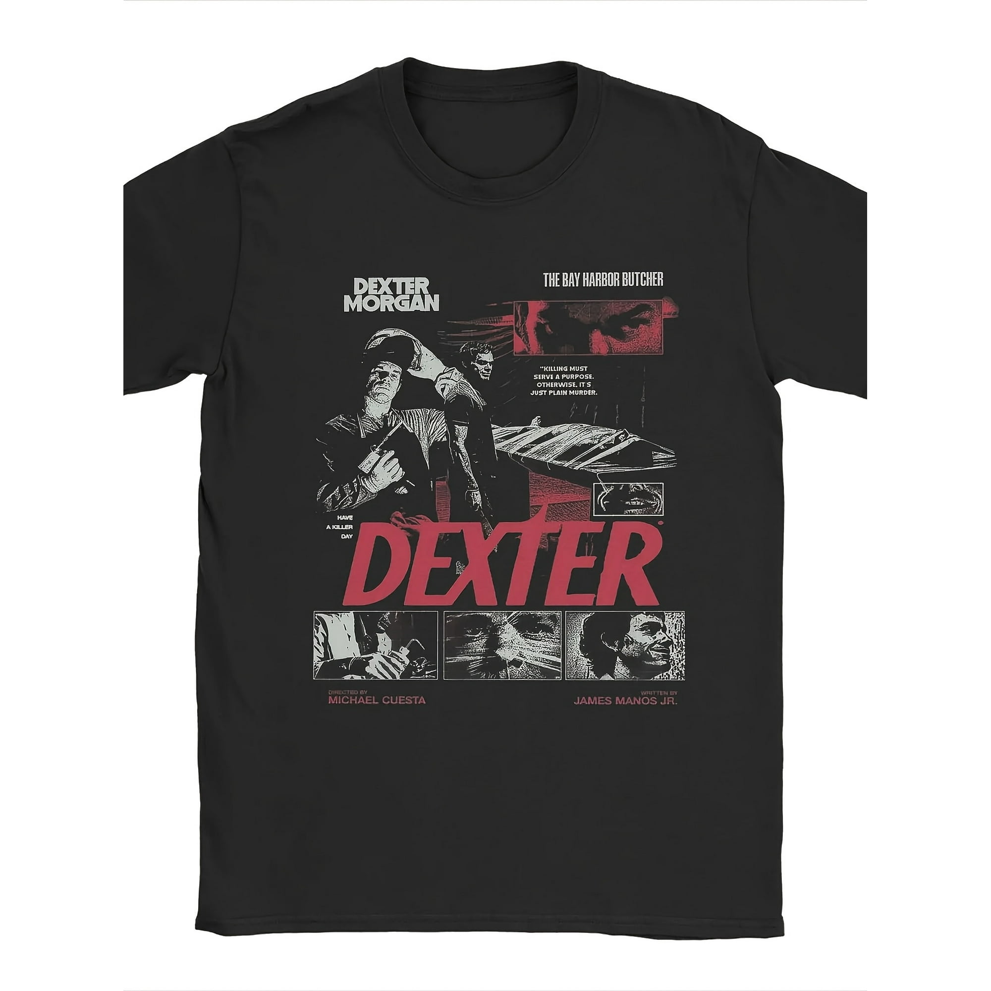Click here for Yingd T Shirt Official Dexter Tv Show Oversized Un... prices
