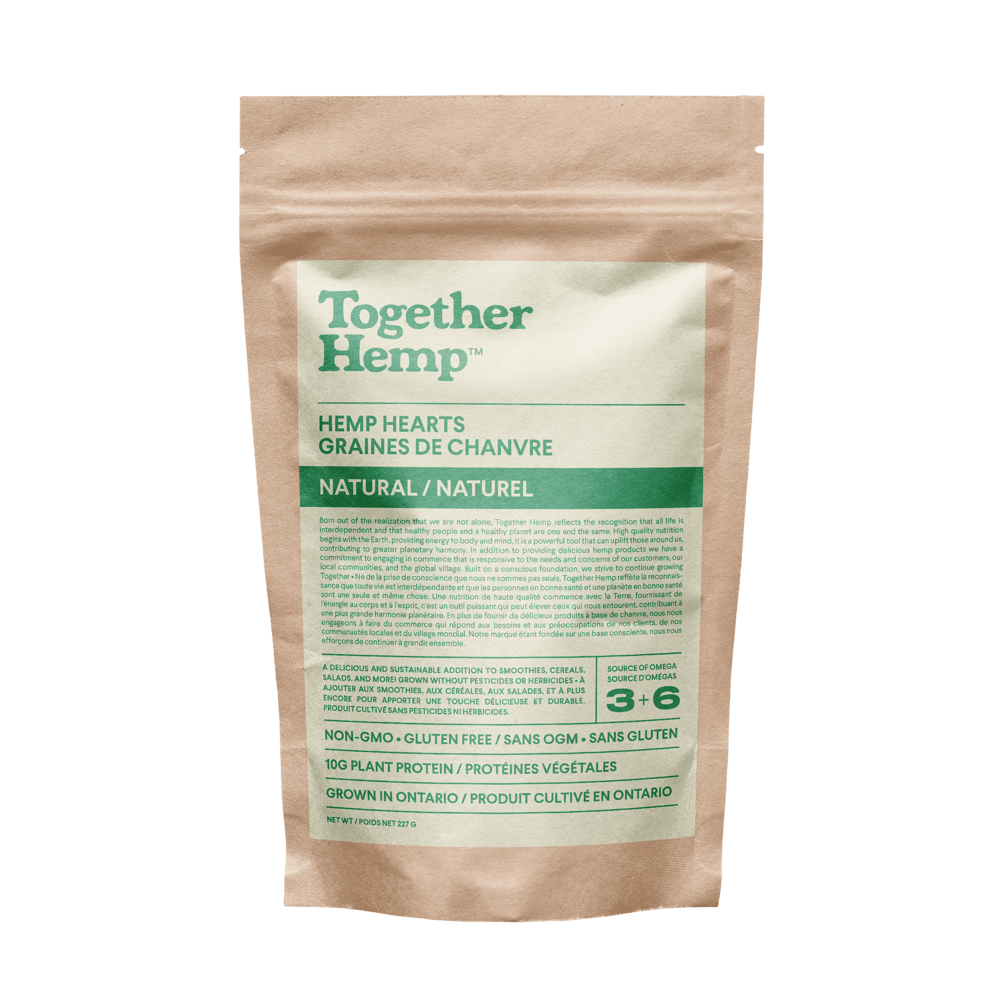 Click here for Together Hemp Hemp Hearts Natural 227 prices
