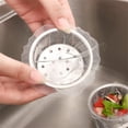 100 Pack Disposable Sink Strainer Bags, Anti Clogging Mesh Filters for ...