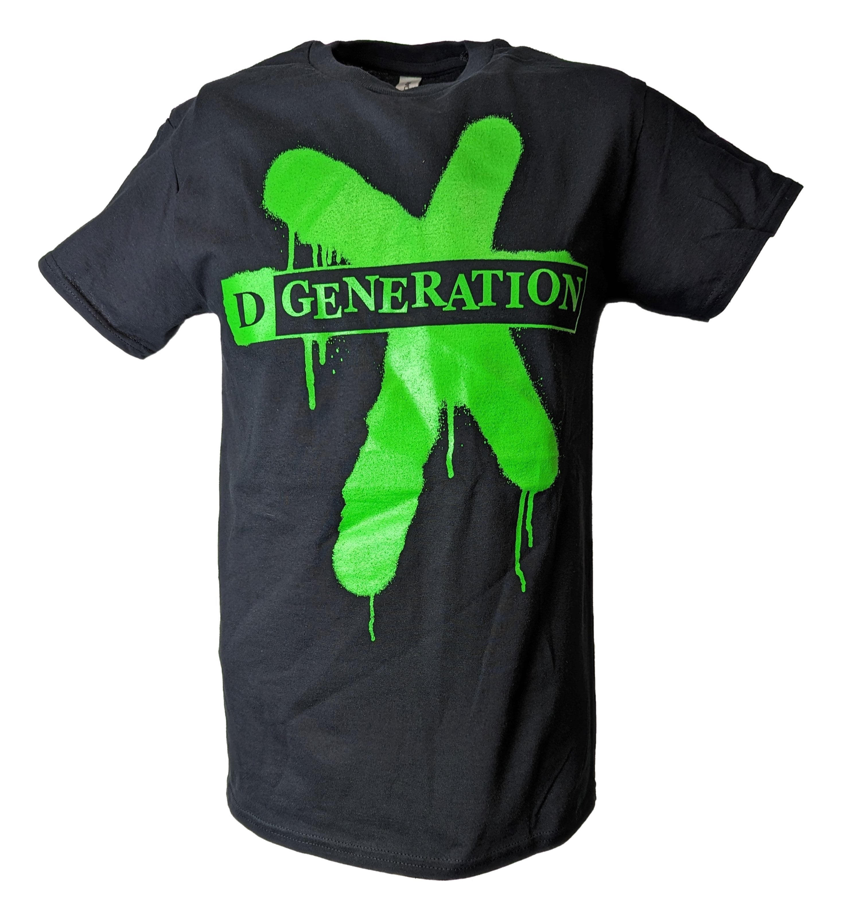 DX D-Generation X Green Splatter Logo Mens T-shirt M - Walmart.com
