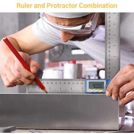 Angle Finder-Digital Protractor Angle Gauge, 2-in-1 Angle Measurement ...