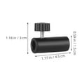 BESTYASH Boom Arm Mic Stand Extension Black Space Saving Design with ...