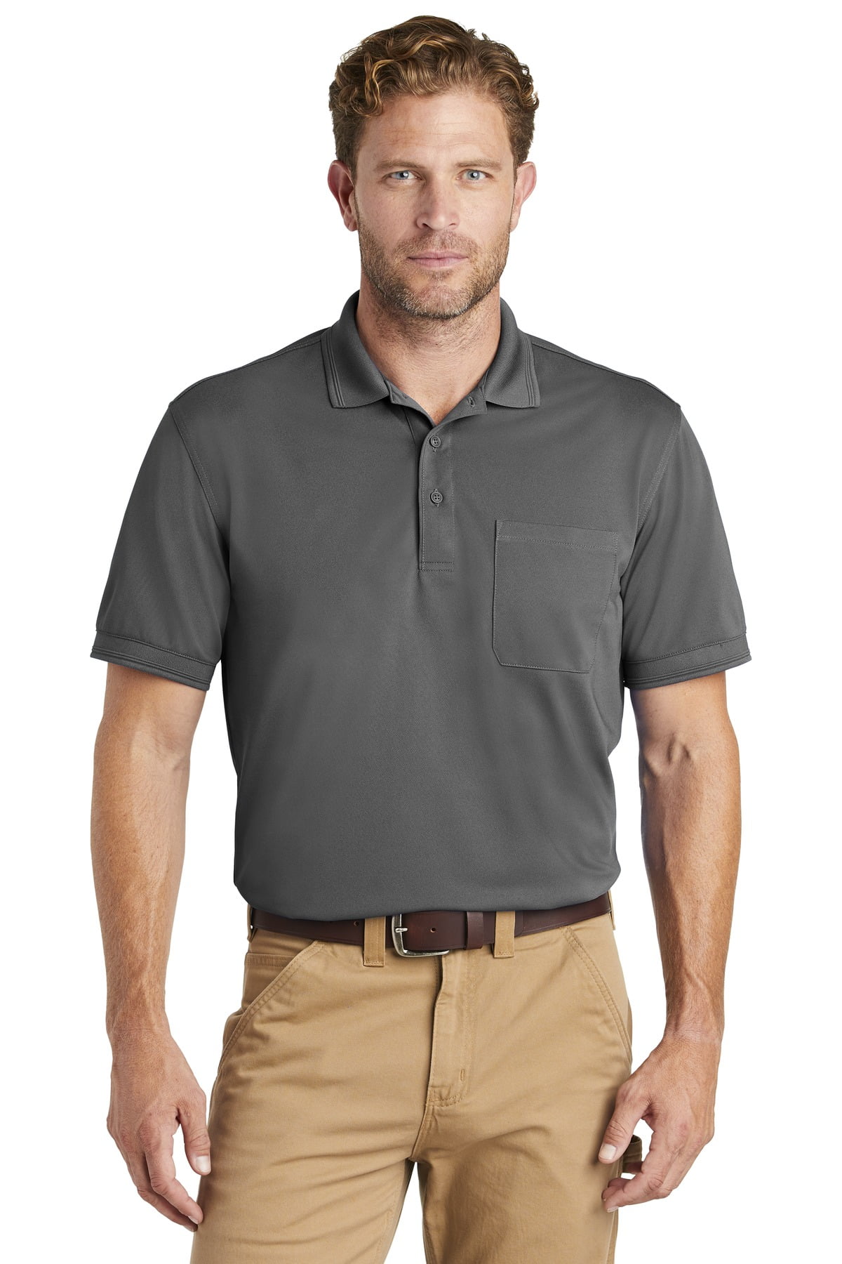 Cornerstone Industrial Snag-Proof Pique Pocket Polo - Walmart.com