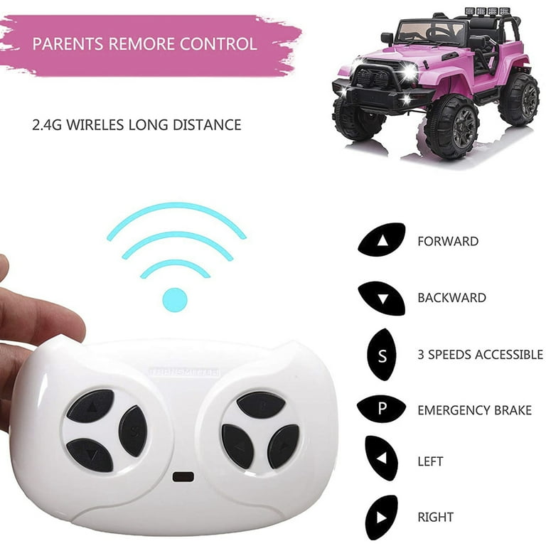 Pink Remote Control Truck