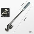 Garden Rake ing Tool Hand Hoe Remover Heavy Duty Hollow Hoe and Rake ...