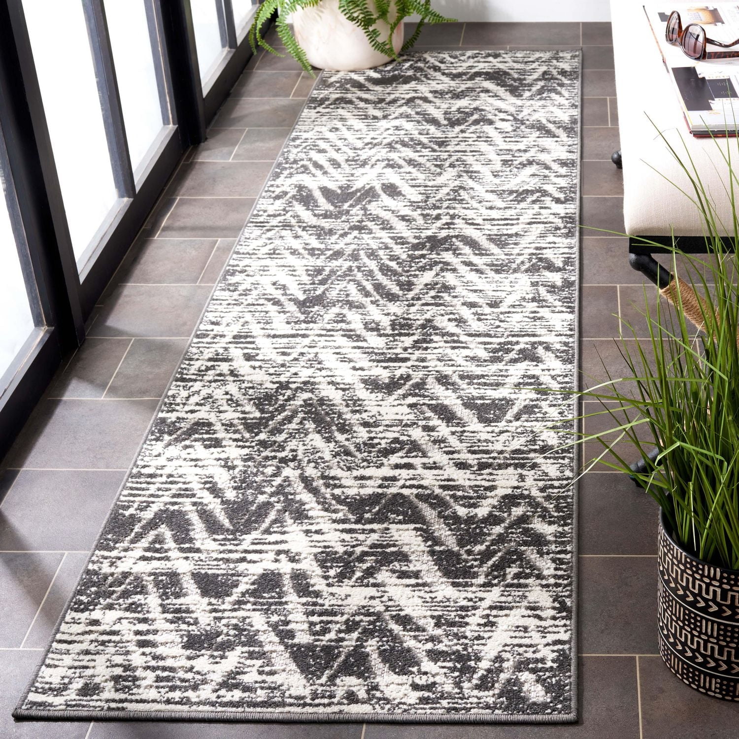 Click here for Safavieh Cottage Ronni Chevron Indoor/Outdoor Area... prices