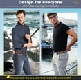 JASGOOD Elastic Belts for Men Women No Buckle Side Belt Stretch ...