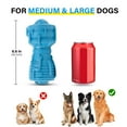 Prime Pets Squeaky Dog Toy for Aggressive Chewers, Large Breed, Milk ...