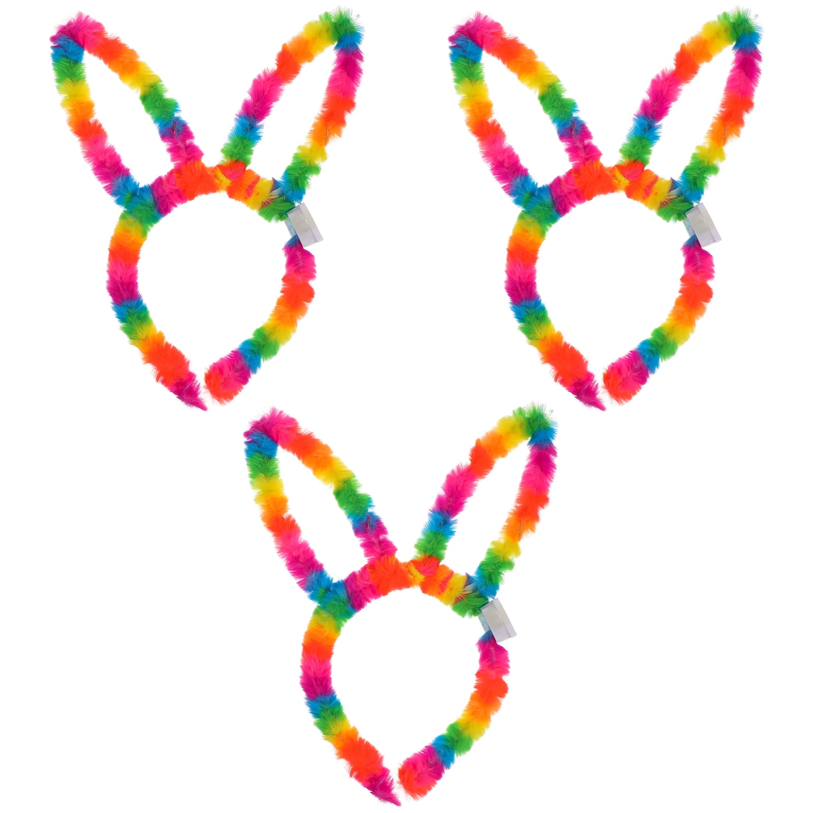 Click here for Ounona 3pcs Adorable Ears Hair Hoops Plush Cartoon... prices