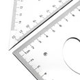 Triangle Ruler Square Set 30/60, 45/90 Degrees 22cm Triangle Rafter ...