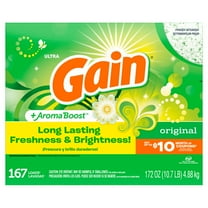 Gain Ultra Original Powder Laundry Detergent (188 oz, 183 Loads ...
