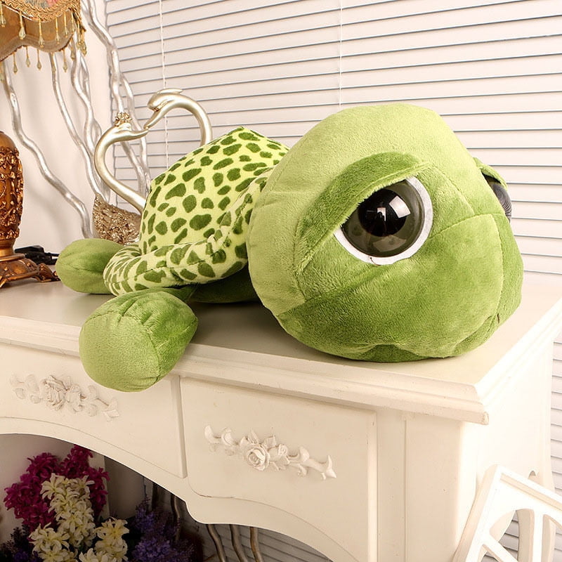 Cute Baby Turtle Cartoon With Big Eyes