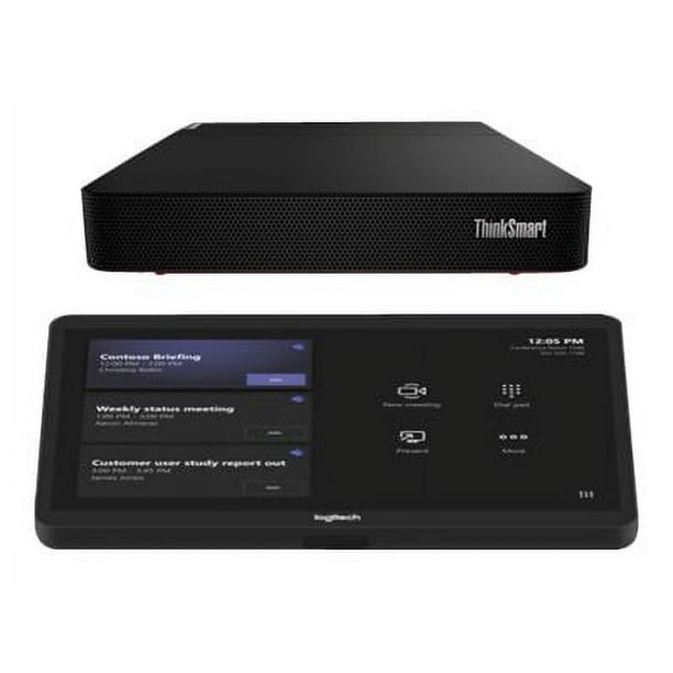 Logitech Tap + Lenovo ThinkSmart Core - BASE Bundle (no AV) for MSFT Teams Rooms - Video ...