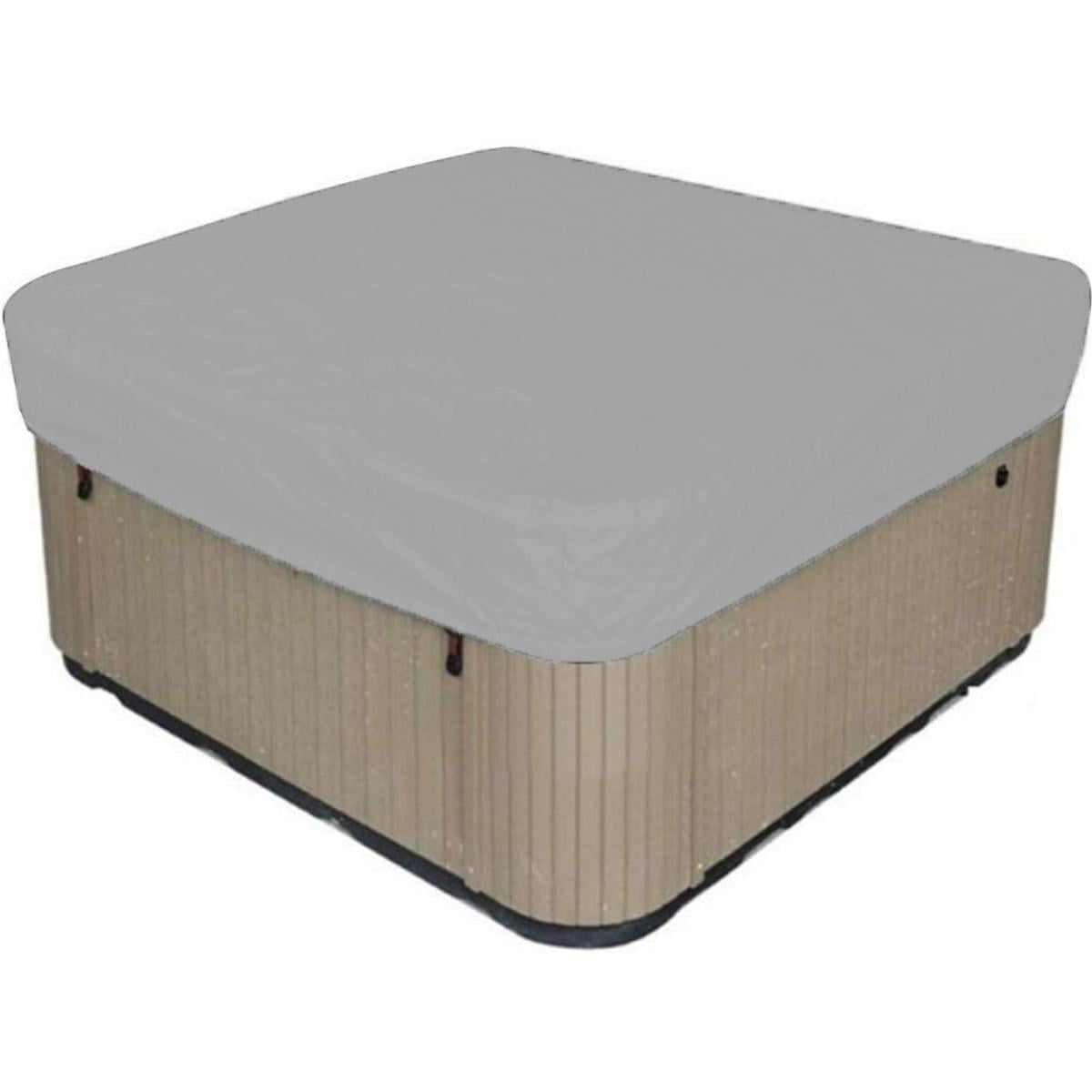 Holocky Waterproof Square Hot Tub Top Cover SPA Cover 210D Oxford ...