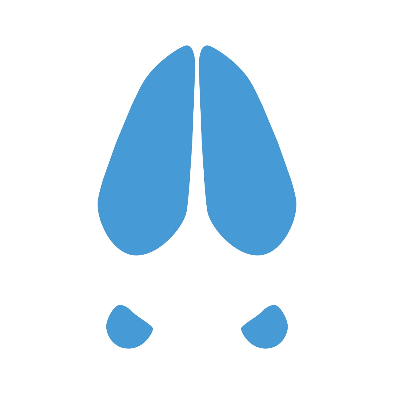 Deer Track Sticker Decal Die Cut - Self Adhesive Vinyl - Weatherproof ...