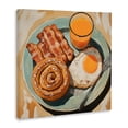 Stupell Industries Cinnamon Roll Breakfast Canvas Wall Art, design by ...