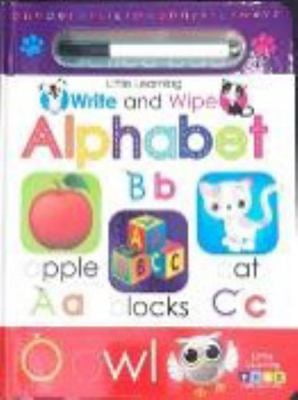 Pre-Owned Alphabet Little Learning Library - Write & Wipe Activity Kids ...