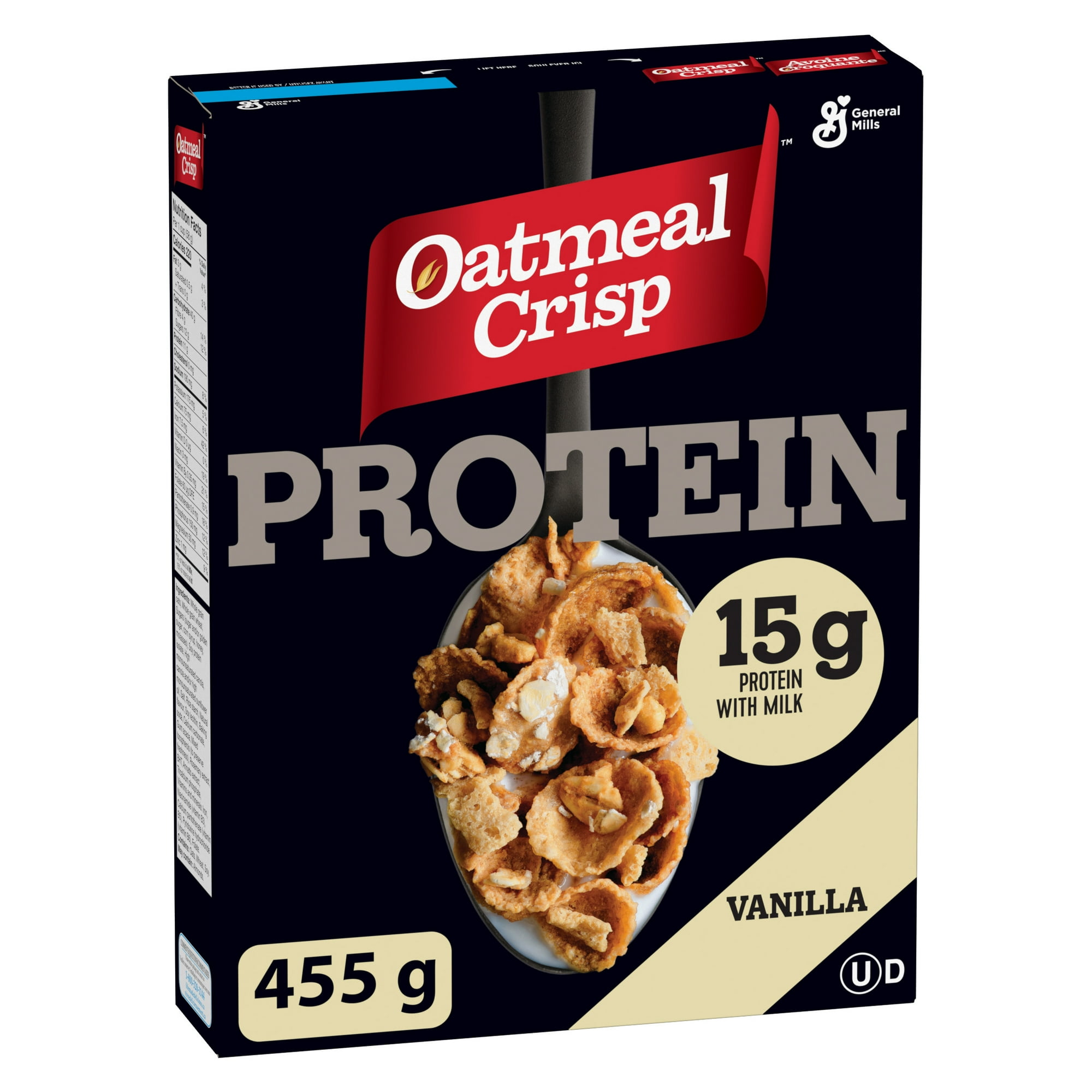 Click here for Oatmeal Crisp Protein Vanilla 455 Gram prices