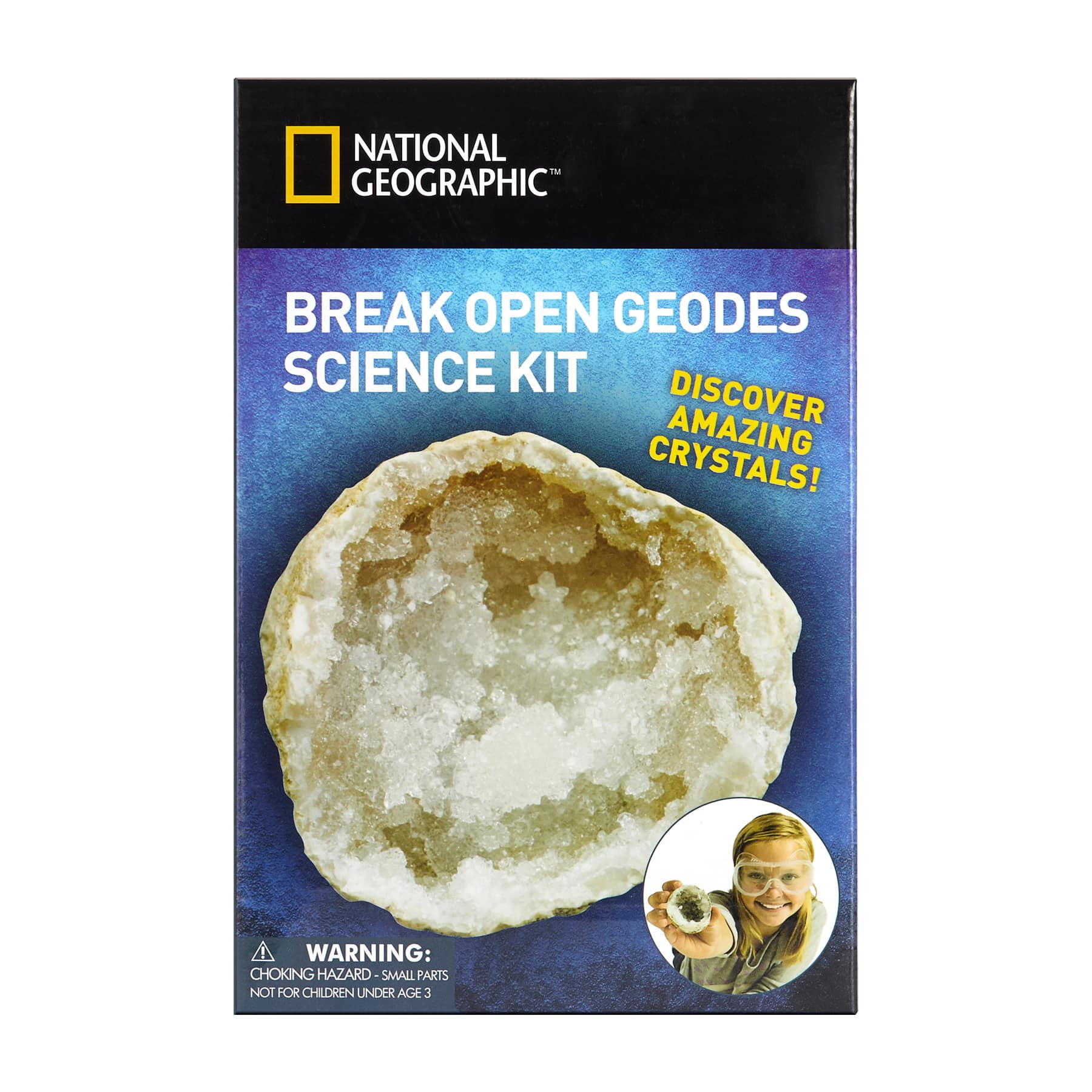 12 Pack: National Geographic™ Break Open Geodes Science Kit - Walmart.com