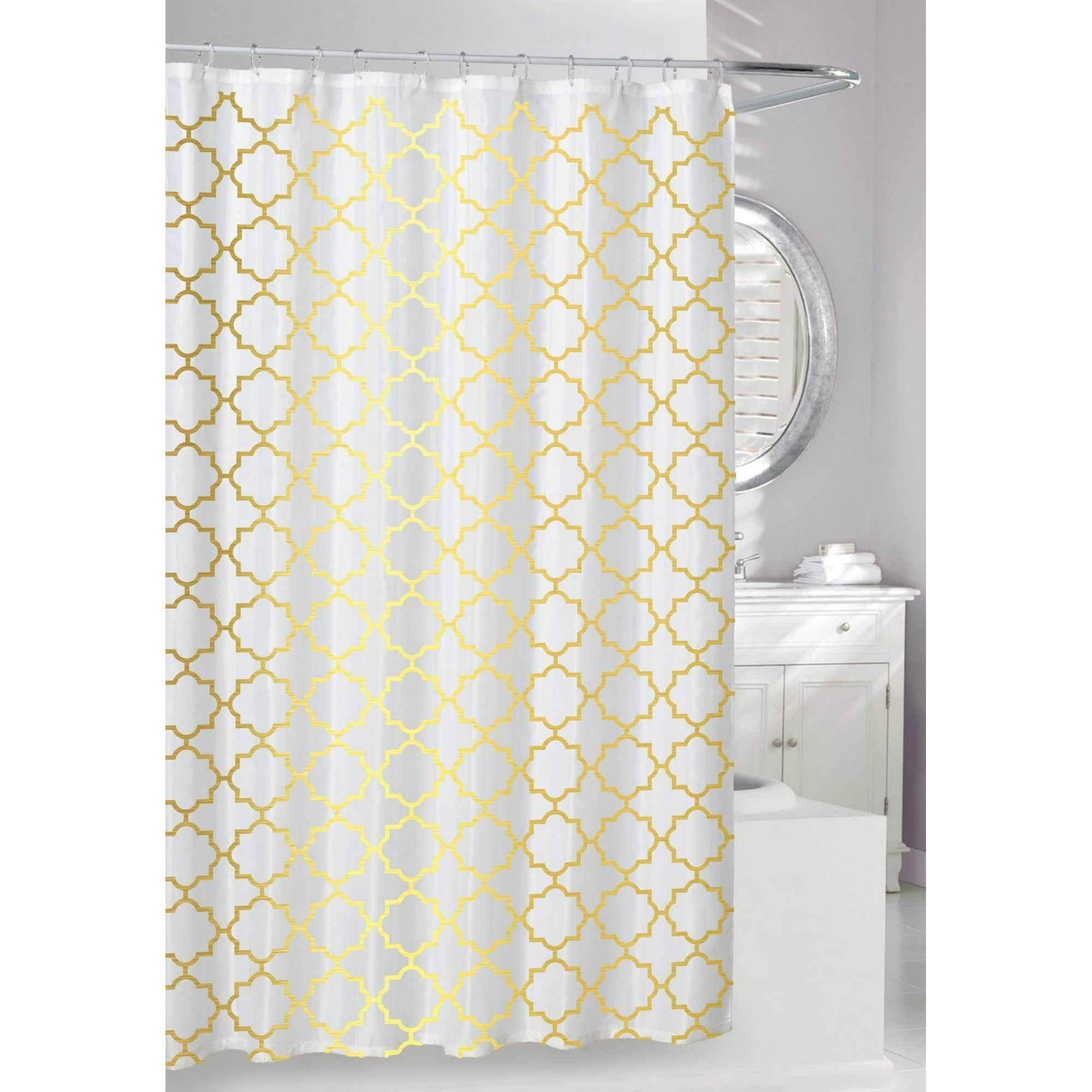 Click here for Moda At Home Windsor Peva Shower Curtain 71in X 71... prices