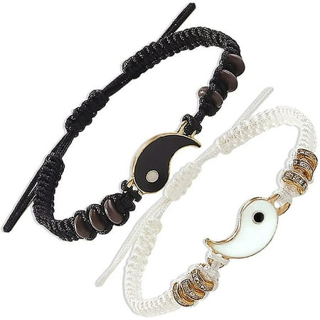 Yin Yang Bracelets Tai Chi Bagua Bracelet For Couple Boyfriend ...