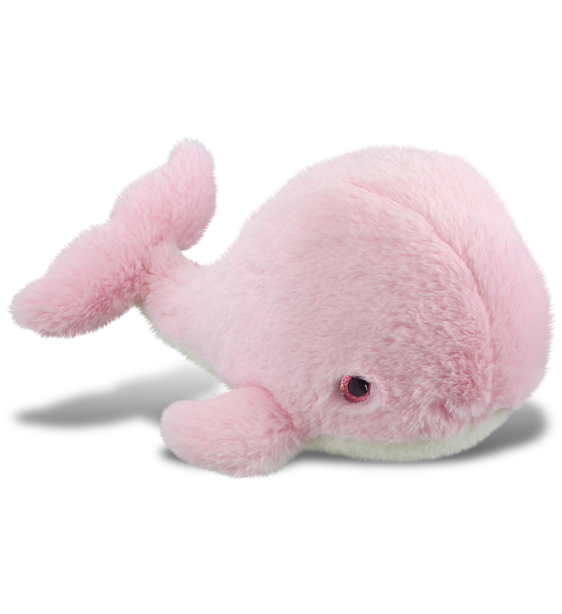 DolliBu Plush Whale Stuffed Animal - Soft Huggable Pink Whale, Adorable ...