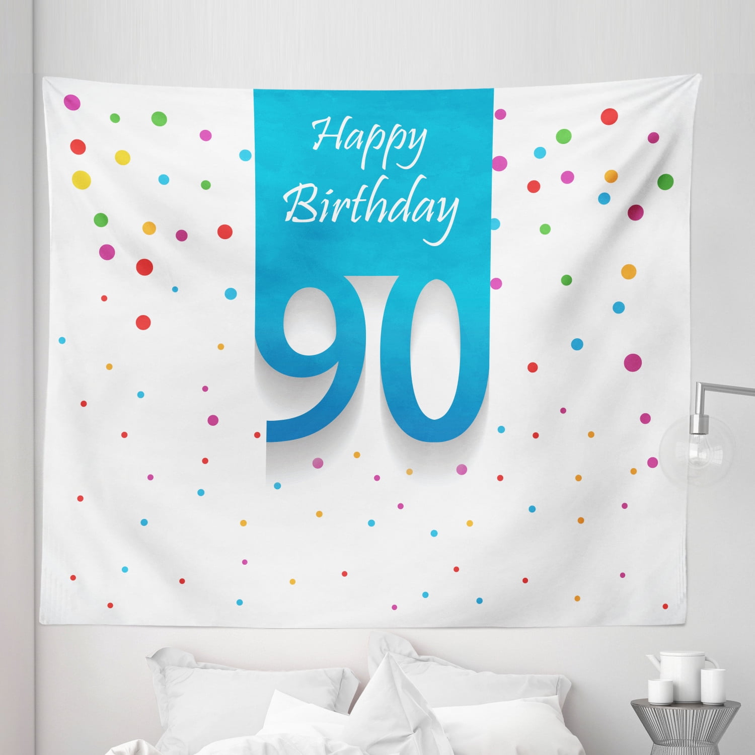 Colorful Tapestry, Framework with Hand Writing Calligraphy 90 Years Old ...