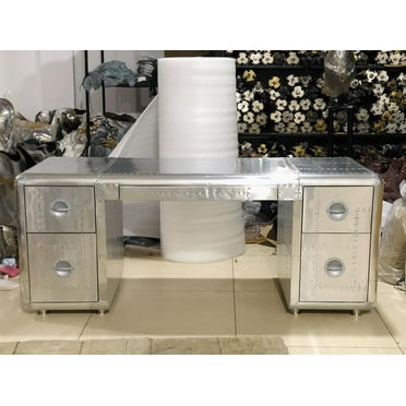 NauticalMart Aviator Wing Desk Aluminium Table Home Office Aviator ...