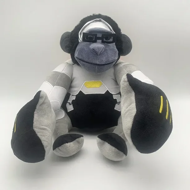 2023 nueva llegada Jumbo Winston Plush Overwatch Winston Gorilla lindo ...