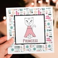3drose, Pink Scandi Cosmetics Princess Girl Cat Illustration and ...