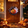 2026 Upgrade Distressed Wooden Pumpkin Hanging Sign, Fall Welcome Door ...
