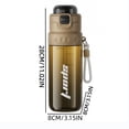 25.4Oz Spray Water Bottle with Mist Function Portable Spill Resistant ...