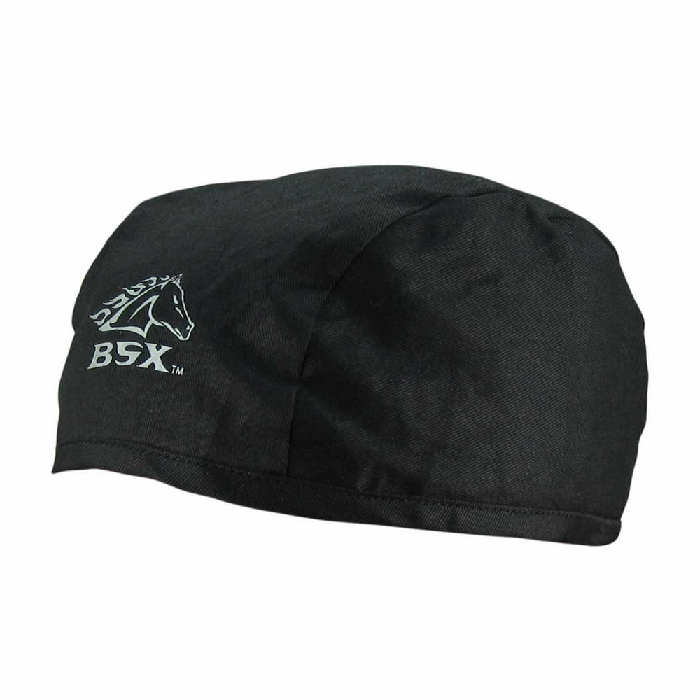 Black Stallion BSX BC5B-BK Black Cotton Welding Beanie Cap - Walmart ...
