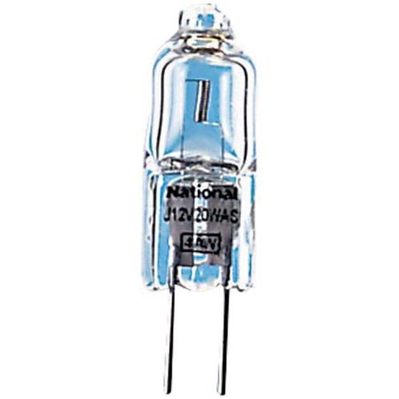Panasonic Halogen Lamp 12V 20W Shape G4 Base Clear J12V20WASX | Walmart ...