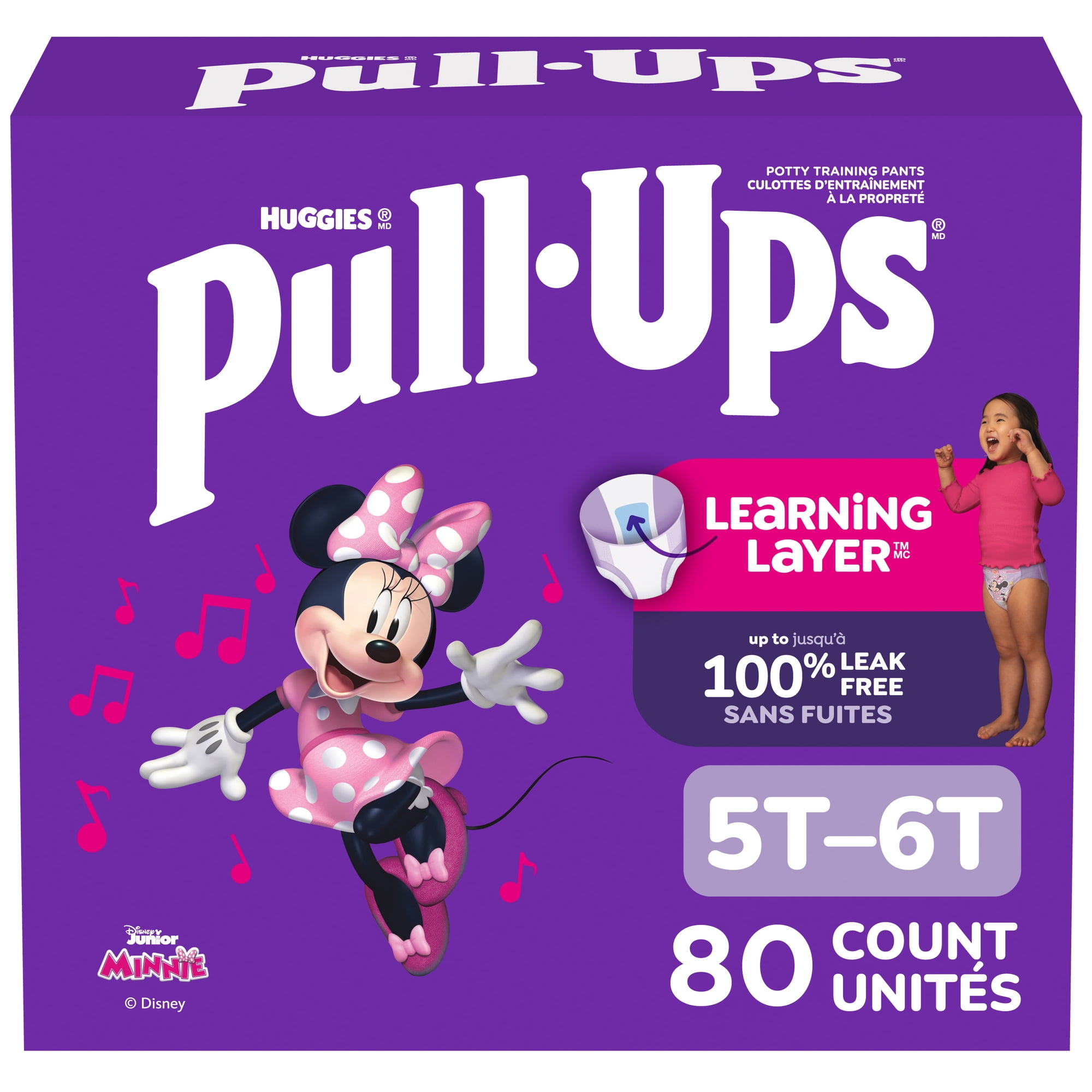 Click here for Pull-Ups Girls Potty Training Pants  5t-6t (46+ Lb... prices
