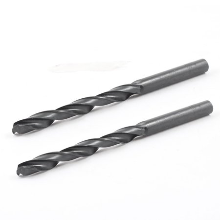 2pcs 6.7mm Dia Split Point Tip 100mm Long High Speed Steel HSS Twist ...