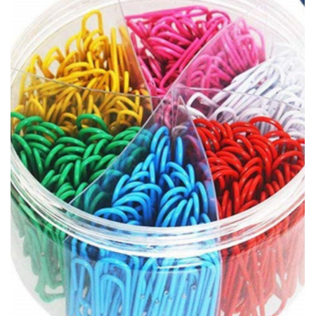 Paper Clips Binder Clips, Colored Office Clips Set - Assorted Sizes ...
