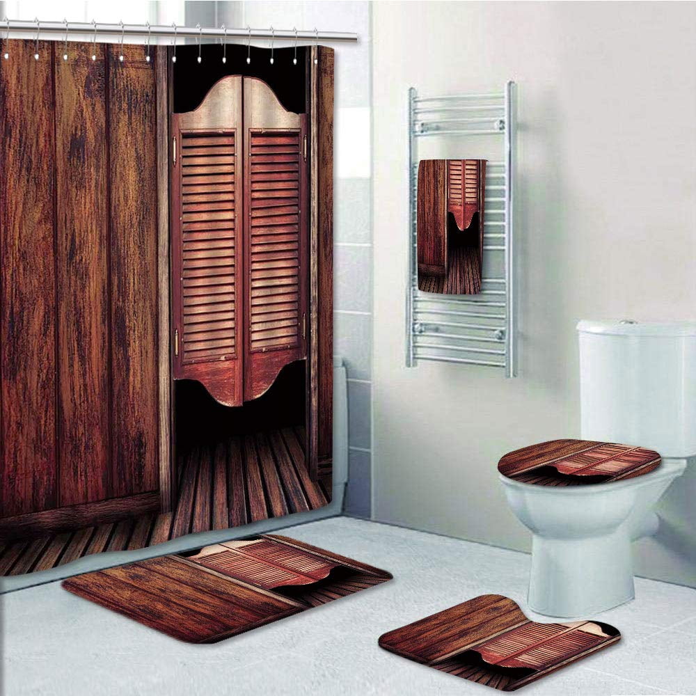 PRTAU Western Old Vintage Rustic Wild West Swinging Cowboy Bar Saloon ...