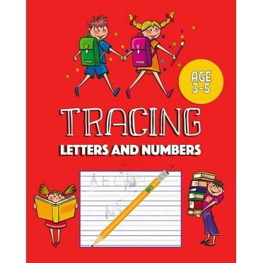 Tracing letters & numbers book for preschoolers: Pen Control, Line ...