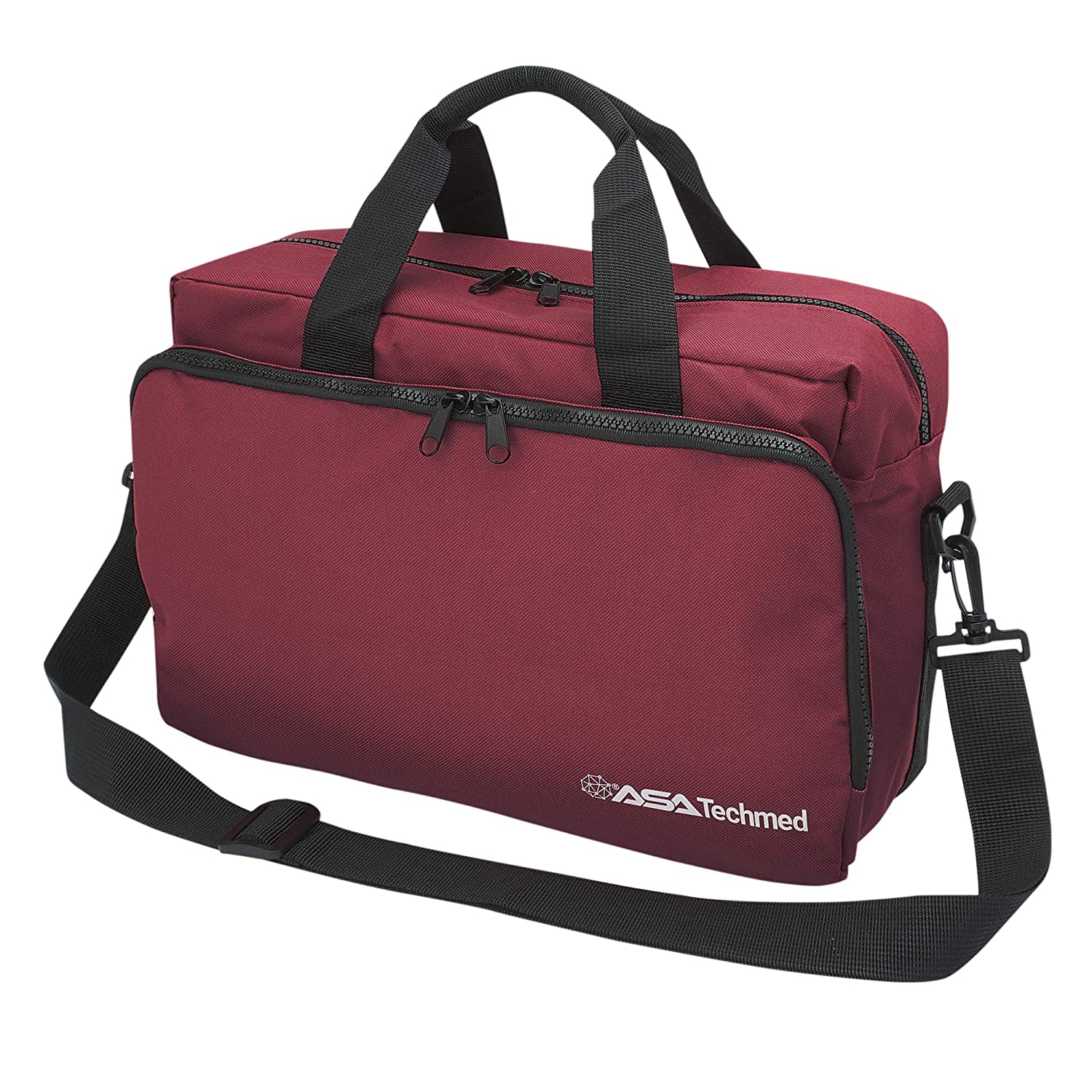 Nurse/Physician Nylon Medical Equipment Instrument Bag (Burgundy ...