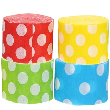 Koyal Wholesale Crepe Paper Streamer Hanging Party Decorations Kit, 240 ...