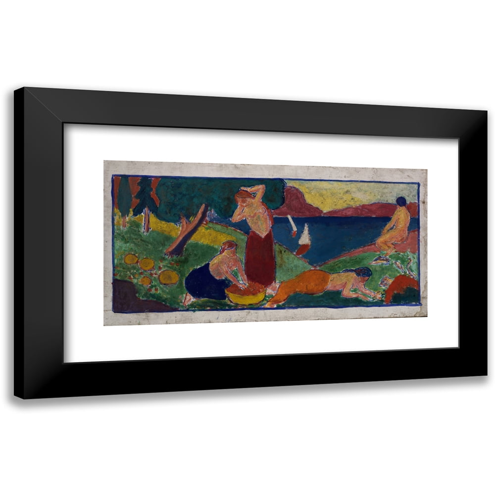 Carl Newman 14x9 Black Modern Framed Museum Art Print Titled - Women in ...