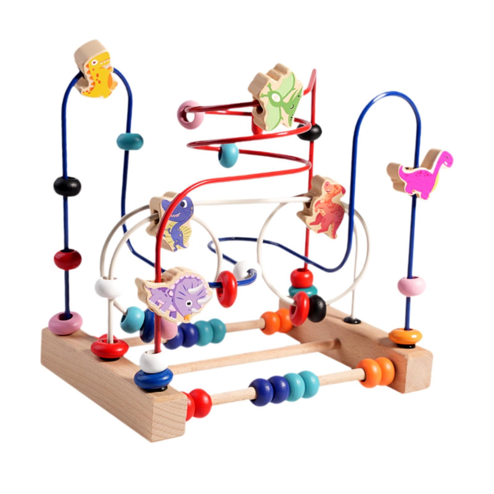 Click here for Ziyahi Bead Maze Toys Color Perception Dinosaur Ag... prices