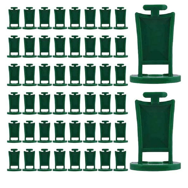 OUSITAID 50Pcs Greenhouse Twist Clips Plastic Fixing Clips Corner Clips ...